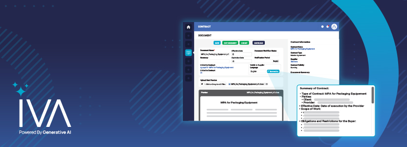 IVA GENERATIVE AI Datasheet | Ivalua