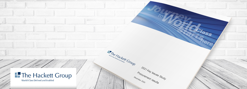 Ivalua | Hackett Group | 2021 Procurement Insights & Key Issues