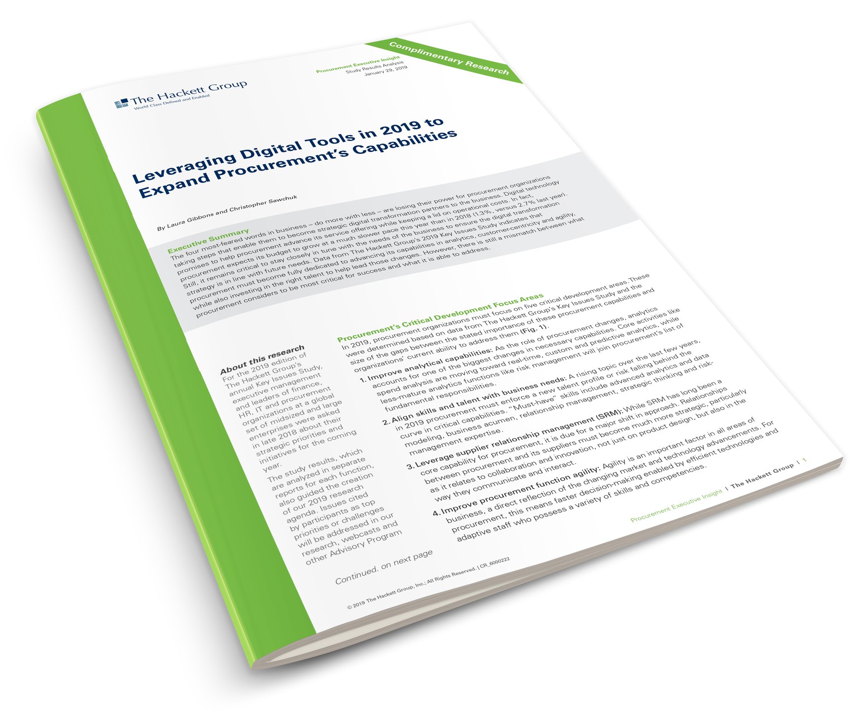 Procurement Key Issues 2019