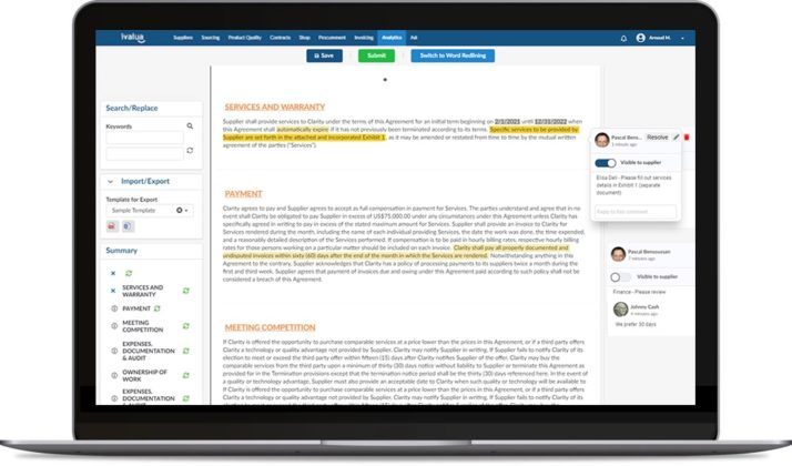 Strategic Payments | Ivalua