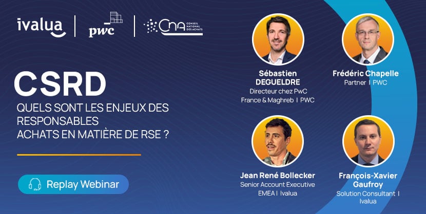 Ivalua | Webinar CSRD : Quels enjeux pour les responsables Achats en ... Ivalua | Webinar CSRD : Quels enjeux pour les responsables Achats en ...